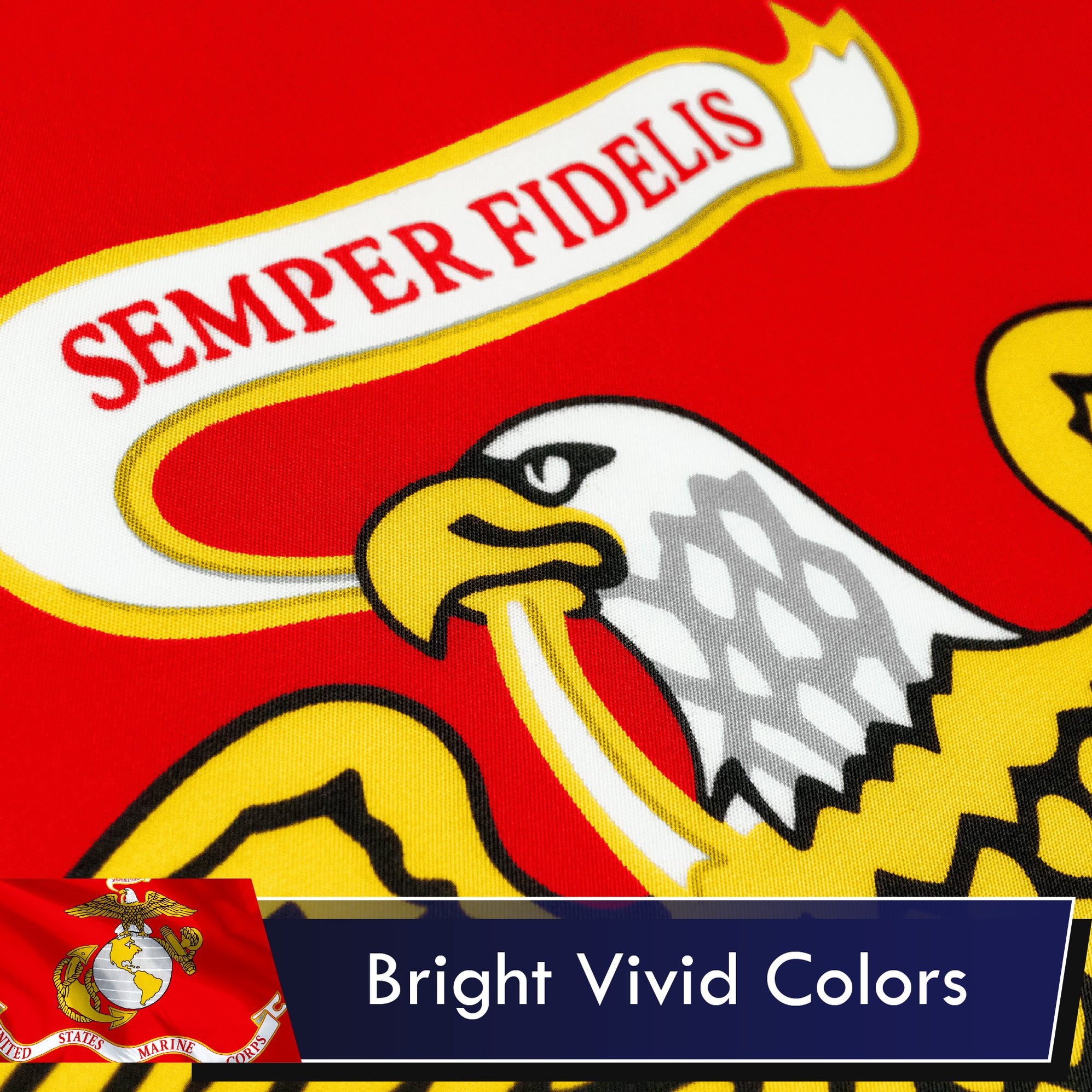USMC (US Marine Corps) Flag 75D Printed Polyester 3x5 Ft — G128store.com