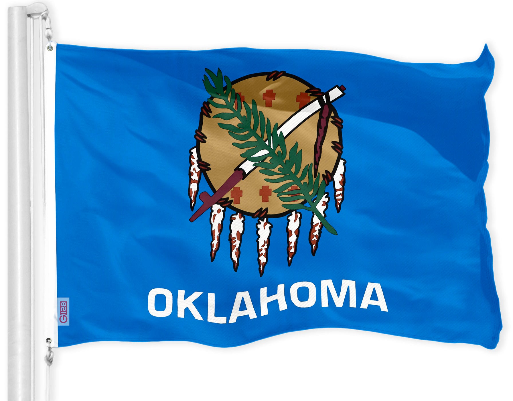 Oklahoma State Flag 150D Printed Polyester 3x5 Ft — G128store.com