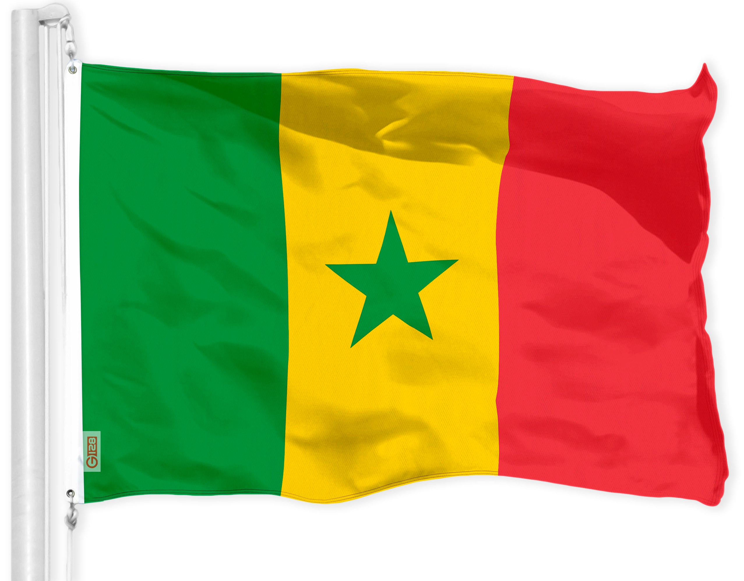 Senegal (Senegalese) Flag 150D Printed Polyester 3x5 Ft — G128store.com