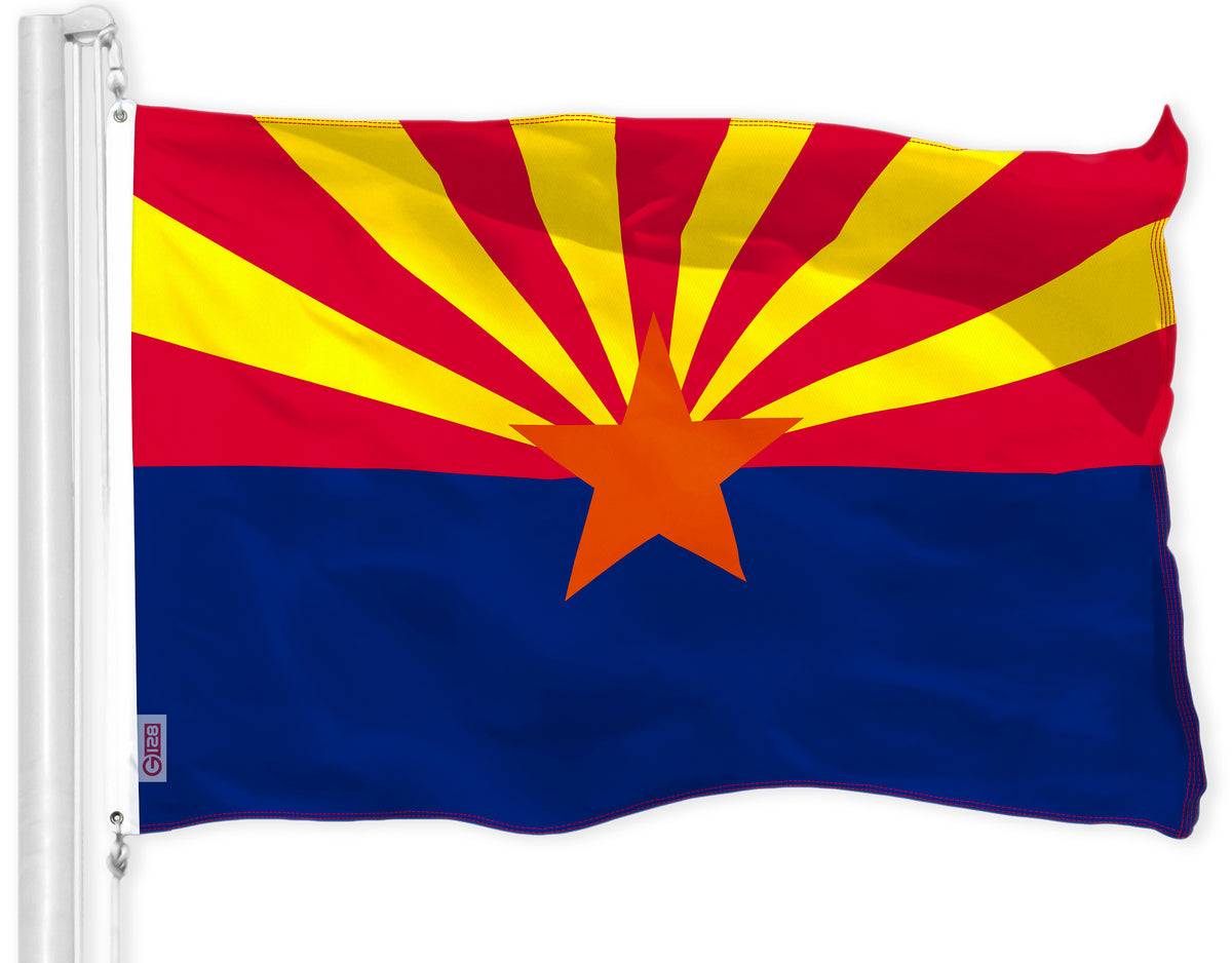 Arizona State Flag 150D Printed Polyester 3x5 Ft — G128store.com