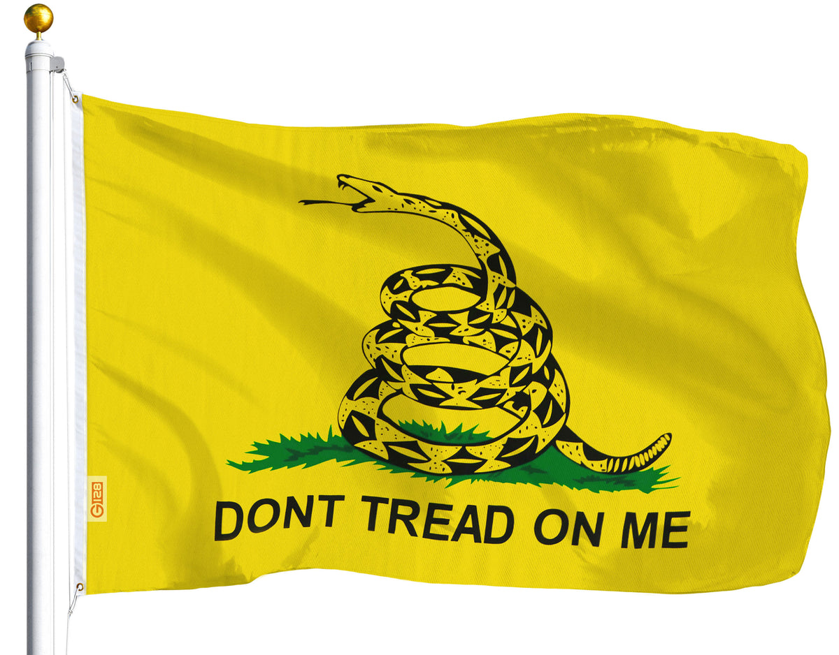 Gadsden (Dont Tread On Me) Flag 75D Printed Polyester 3x5 Ft ...