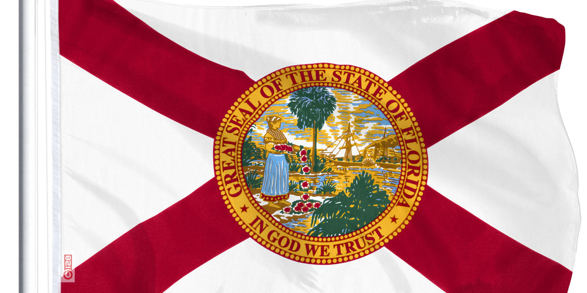 Florida State Flag 75D Printed Polyester 3x5 Ft — G128store.com