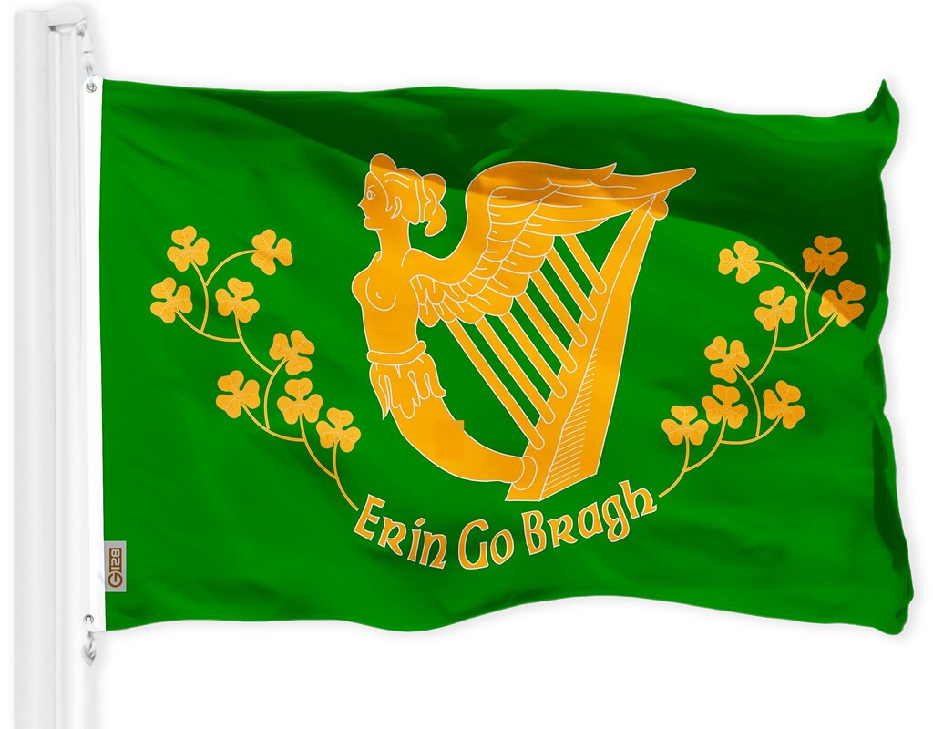 G128 Ireland Erin Go Bragh Flag | 3x5 Ft | Printed 150D Polyester - In ...