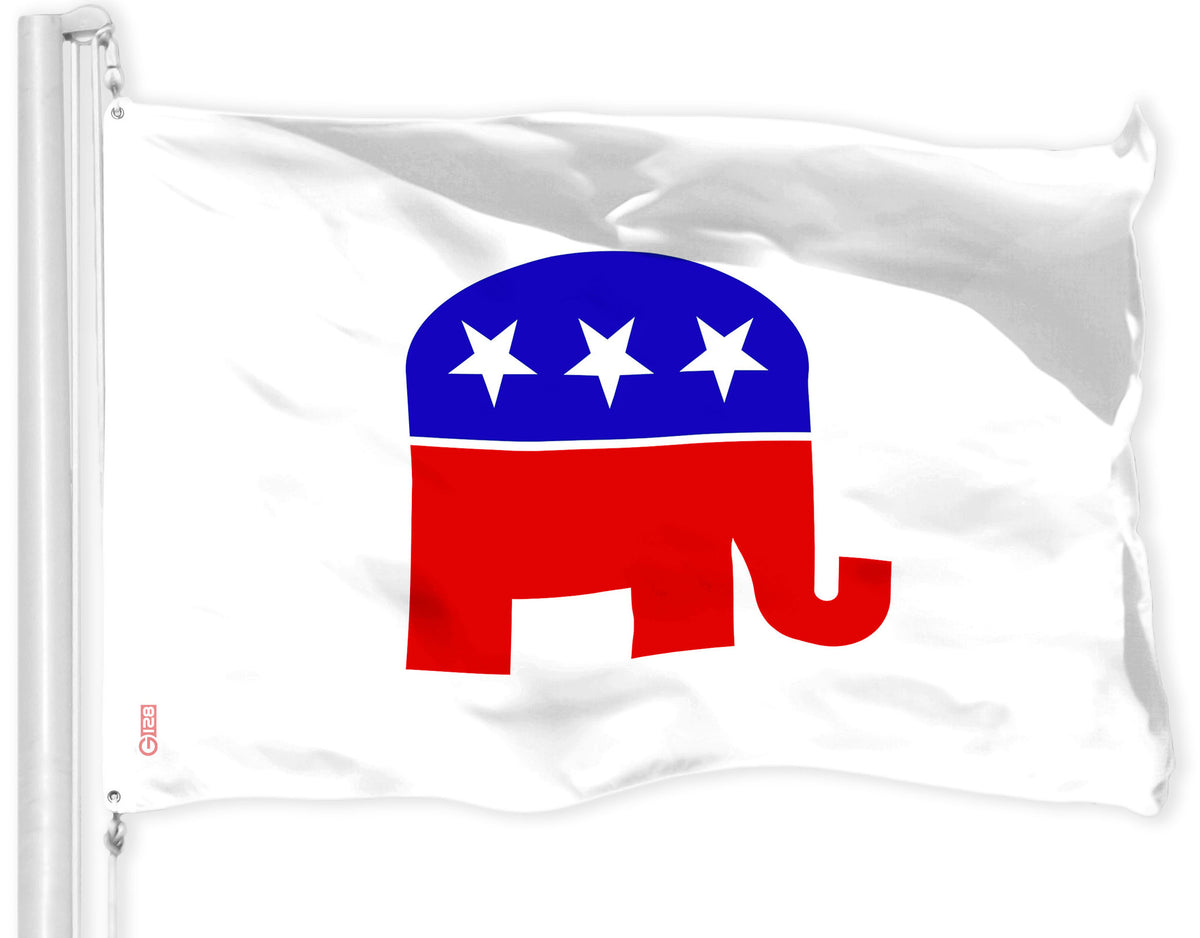 G128 Republican Party Flag 3x5FT 150D Printed (1 Pack) — G128store.com
