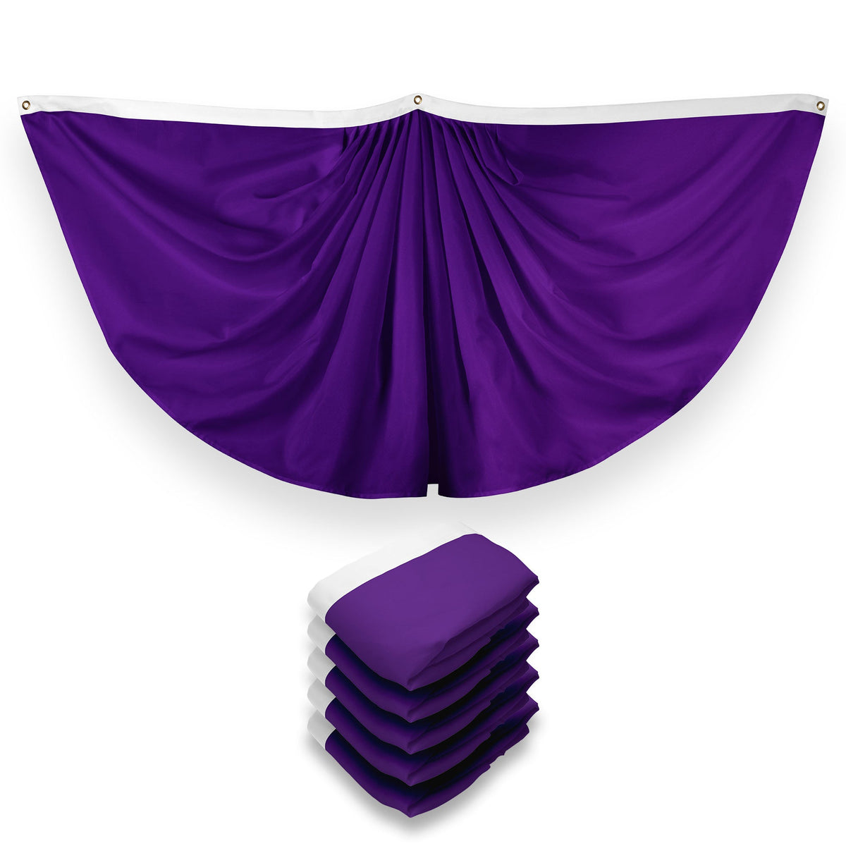 Fan Flag Purple Color | 3x6FT | G128 5 Pack — G128store.com